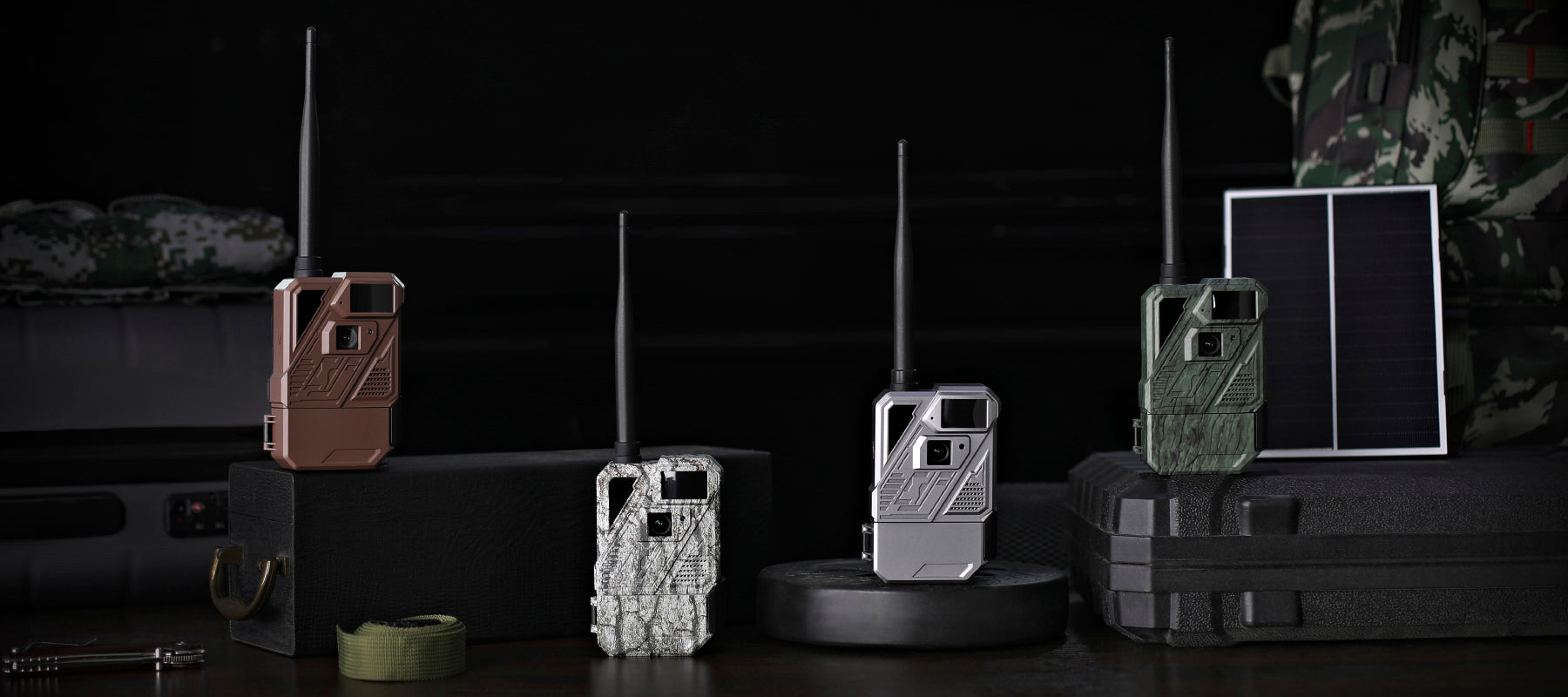 ENQOO Hunt Vision Pro – 4G Solar Trail Camera with Lifetime Free Data